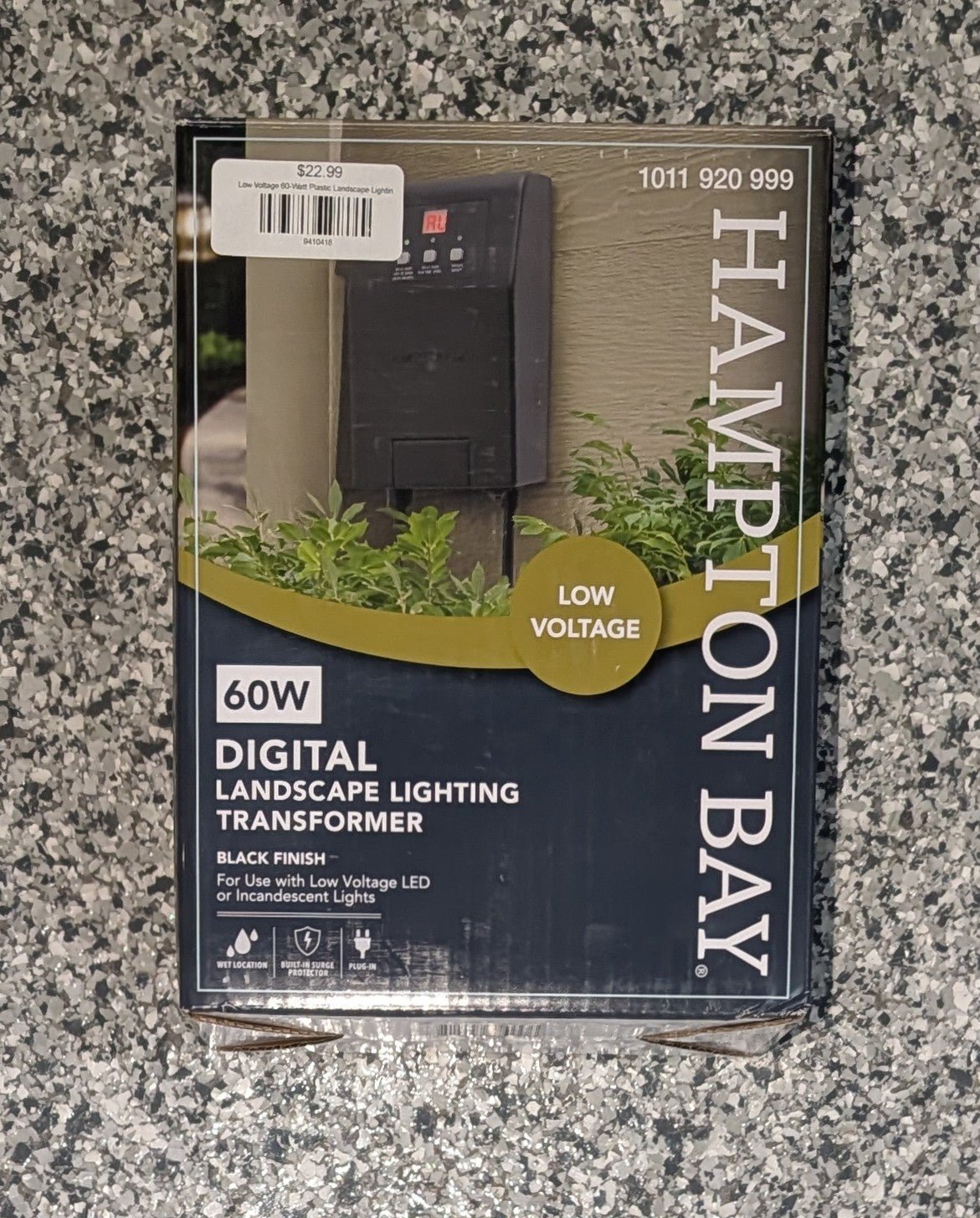 Low Voltage 60-Watt Plastic Landscape Lighting Transformer with Dusk t