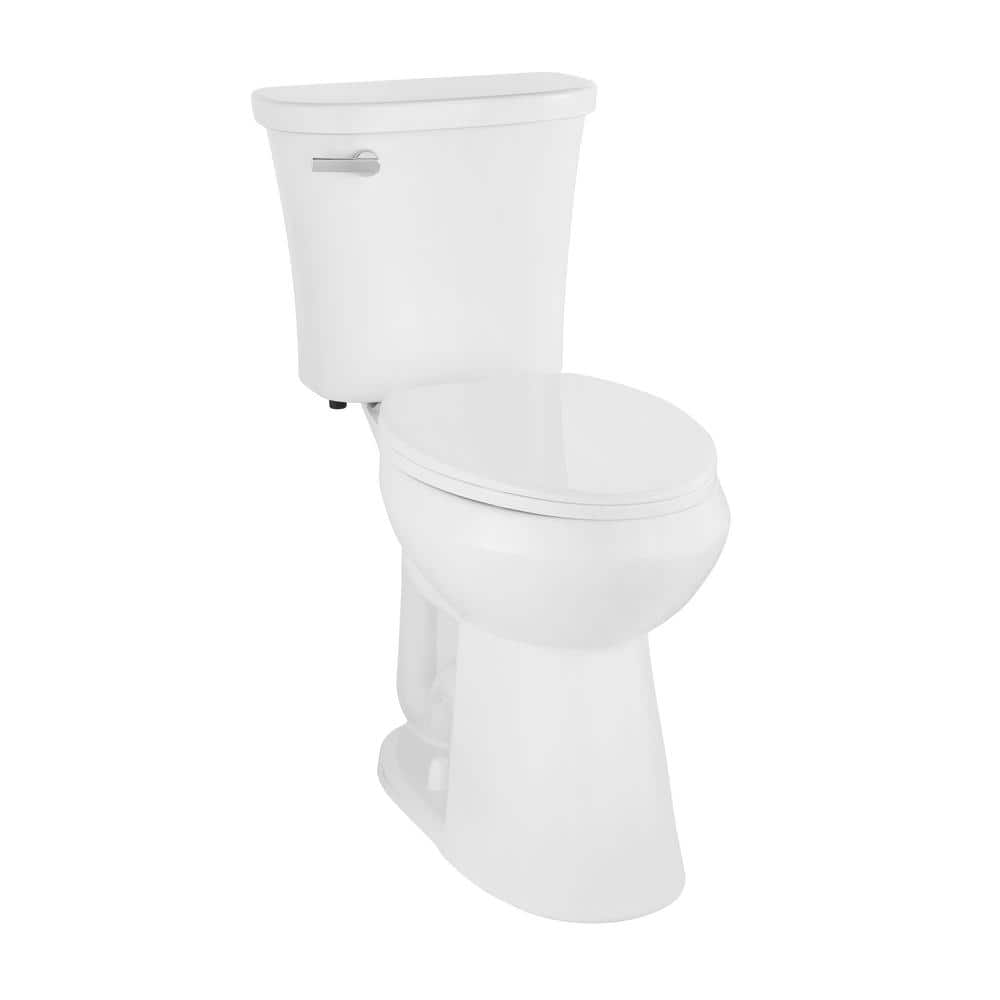 Power Flush 2-Piece 1.28 GPF Single Flush Extra Tall Elongated Toilet